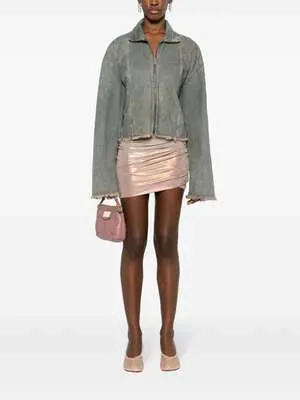 Rick Owens Draped Mini Skirt