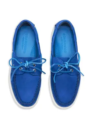 SCAROSSO Suede Loafers - Blue