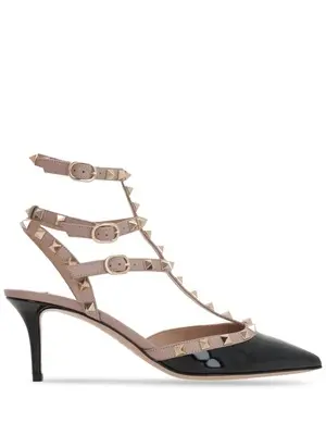 Valentino Garavani Rockstud Caged Pumps 65mm - Black