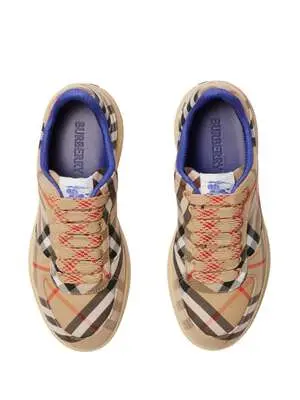 Burberry Terrace Checked Sneakers