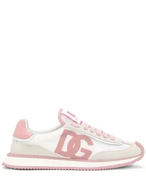 Women's Dolce & Gabbana Pink White Sneakers