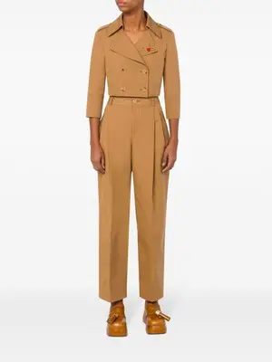 Moschino Cropped Double-breasted Jacket