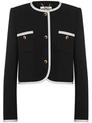 Moschino Moschino Single-Breasted Jacket Black