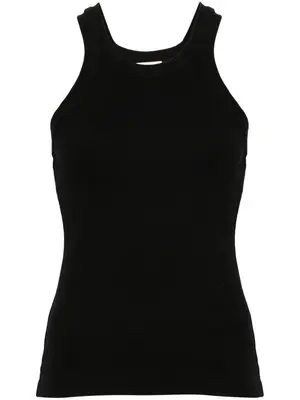 Closed Round Neck Camis Tanks For Women