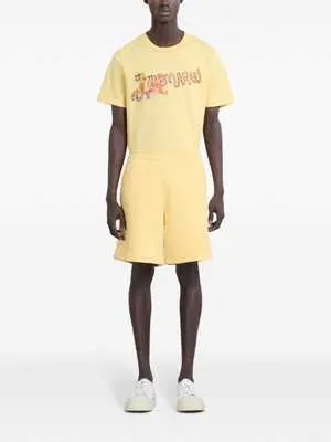 Marni Straight-leg Cotton Jersey Shorts