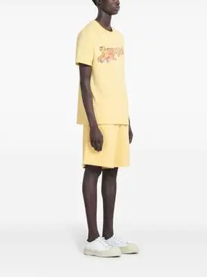 Marni Straight-leg Cotton Jersey Shorts