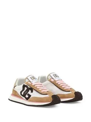 Dolce & Gabbana Mixed-material Sneakers - White