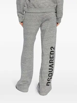 Dsquared2 Logo Print Track Pants - Grey