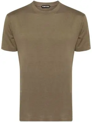 TOM FORD Crew-neck Lyocell T-shirt
