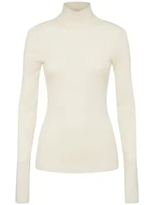 Etro ETRO Wool Knit Turtleneck Sweater - Ivory