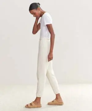 Jenni Kayne Saturday Sweatpant - Cream