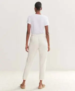 Jenni Kayne Saturday Sweatpant - Cream
