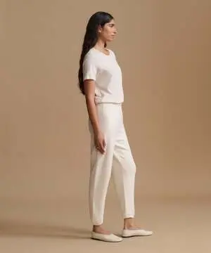 Jenni Kayne Saturday Sweatpant - Cream