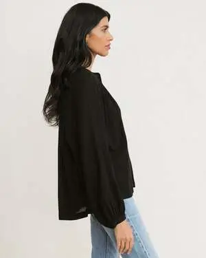 Jenni Kayne Long-sleeve Willow Blouse