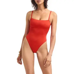 Vitamin A® Jenna One-piece Swimsuit - Ruby Red