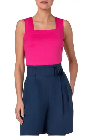 Akris Square Neck Tank