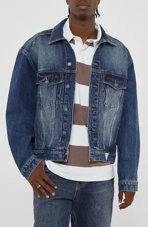GUESS ORIGINALS Kit Denim Trucker Jacket