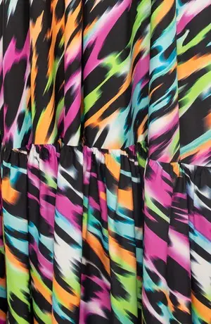 BUXOM COUTURE Animal Print Maxi Dress - Multi