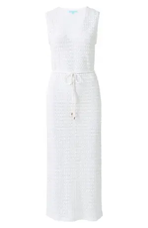 Melissa Odabash Annabel Open Stitch Cover-up Dress