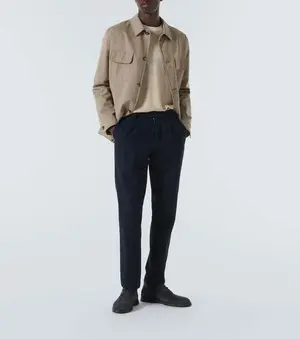 TOD'S Suede Desert Boots - Blue