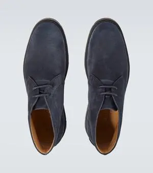 TOD'S Suede Desert Boots - Blue