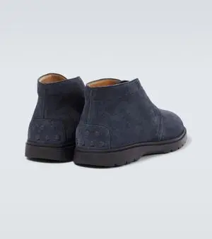 TOD'S Suede Desert Boots - Blue