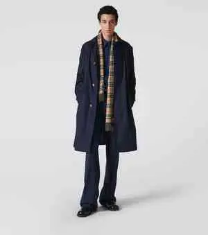 Burberry Check Cashmere Scarf