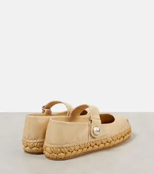 JIMMY CHOO Fayence Espadrilles - Neutrals
