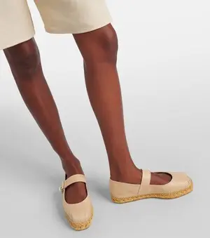 JIMMY CHOO Fayence Espadrilles - Neutrals