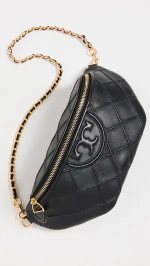 Tory Burch Fleming Soft Belt Bag - Black