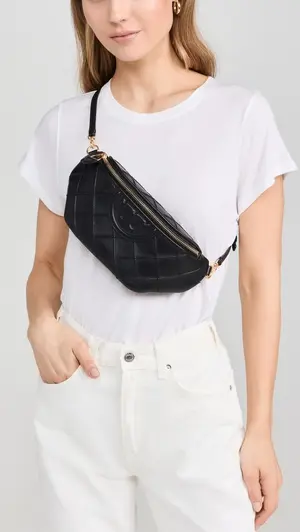 Tory Burch Fleming Soft Belt Bag - Black