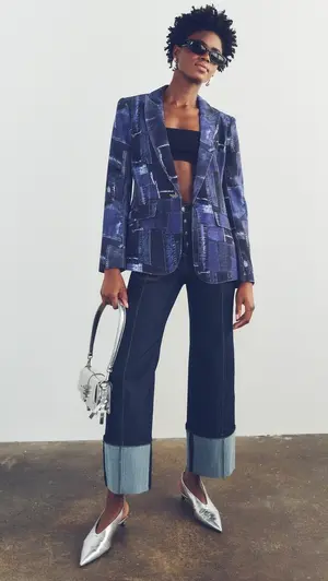 Cinq À Sept Cuffed Benji Pants - Indigo