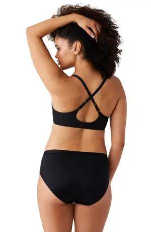 Wacoal Simply Done Underwire Convertible T-shirt Bra - Black