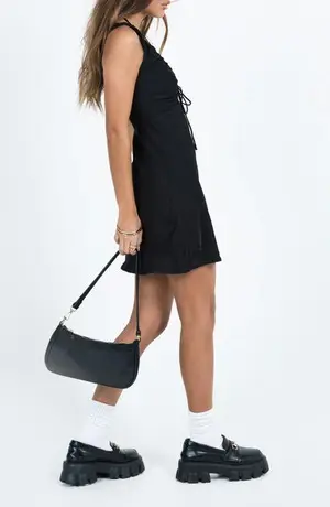 princess polly bareena mini dress Bareena Mini Dress Black