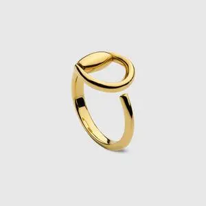 Gucci Horsebit 18k Yellow Ring - Gold