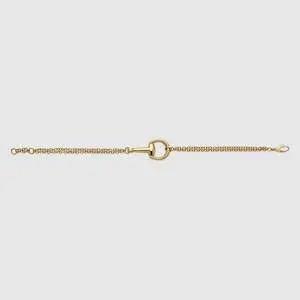 Gucci Horsebit 18k Chain Bracelet - Gold