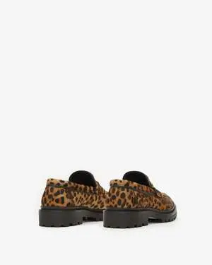 Isabel Marant Frezza Loafers - Leopard