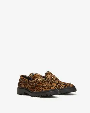 Isabel Marant Frezza Loafers - Leopard