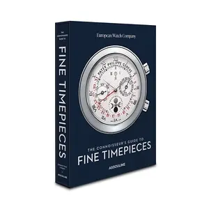 Assouline The Connoisseur's Guide To Fine Timepieces: European Watch Company Book - Blue