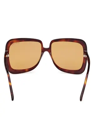 TOM FORD Square Sunglasses, 59mm