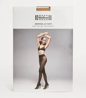 Wolford Individual 20 Tights - Beige