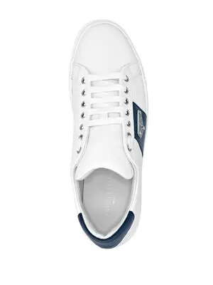 Philipp Plein Logo-plaque Leather Sneakers
