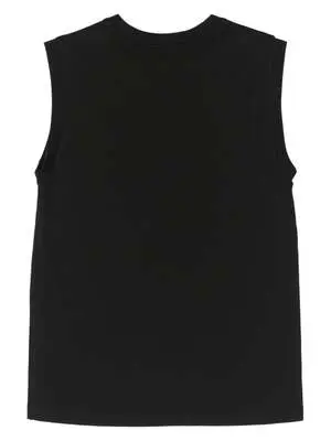TOTEME Crew-neck Tank Top - Black