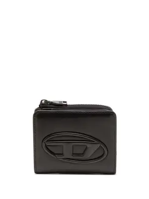 DIESEL Holi-d Zipped Card Holder - Black