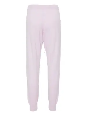 TEDDY CASHMERE Milano Cashmere Track Pants - Purple