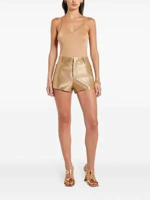 TOM FORD Lurex Detail High-waisted Shorts