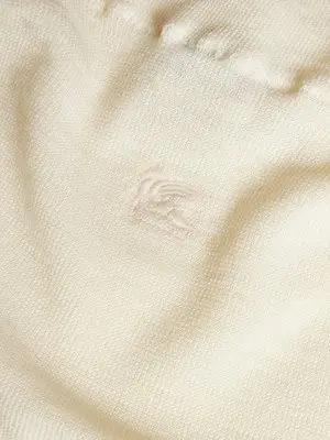 Etro High-neck Wool Jumper - Neutrals