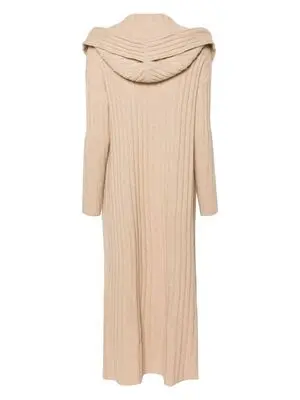 TEDDY CASHMERE Amalfi Cashmere Coat - Neutrals
