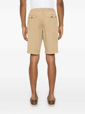 PT TORINO Pleated Bermuda Shorts