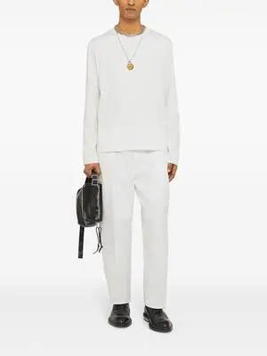 JIL SANDER Logo-print Cotton T-shirt - White
